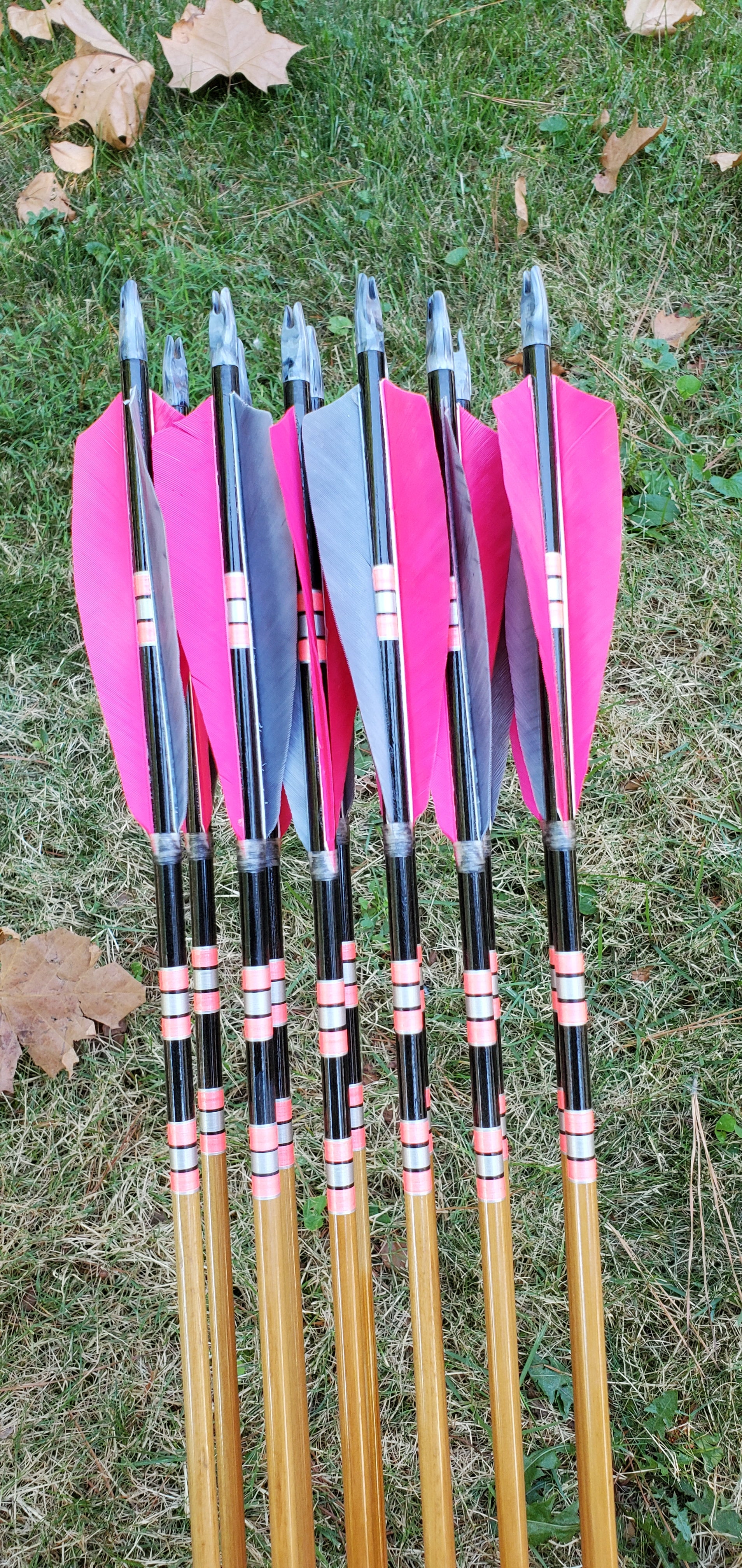 Pink Archery Arrows